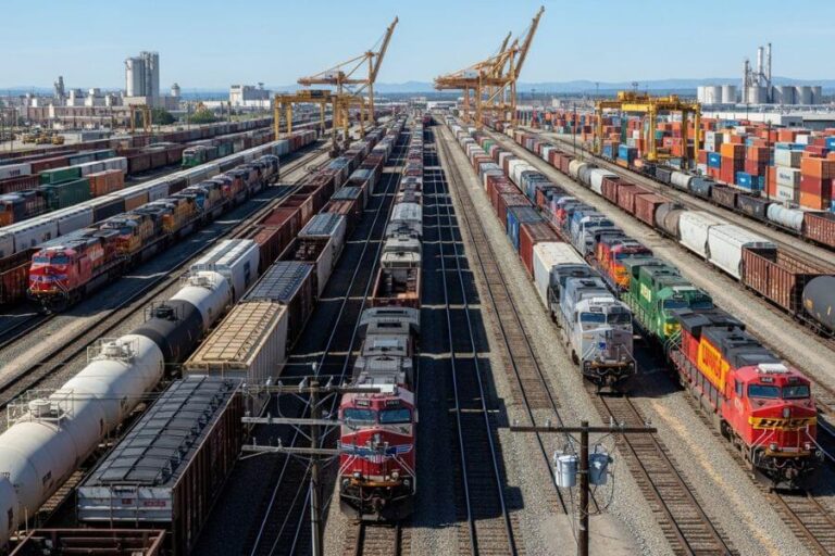 Die 10 größten Güterbahnhöfe in den USA | Logos Logistics